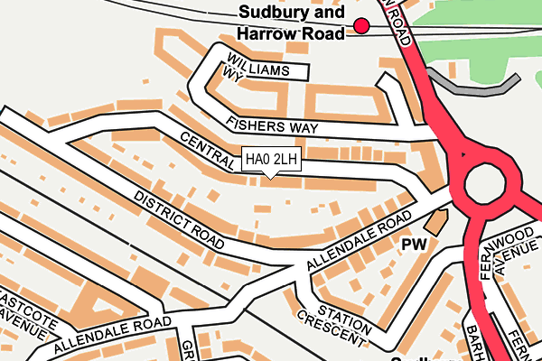 HA0 2LH maps, stats, and open data