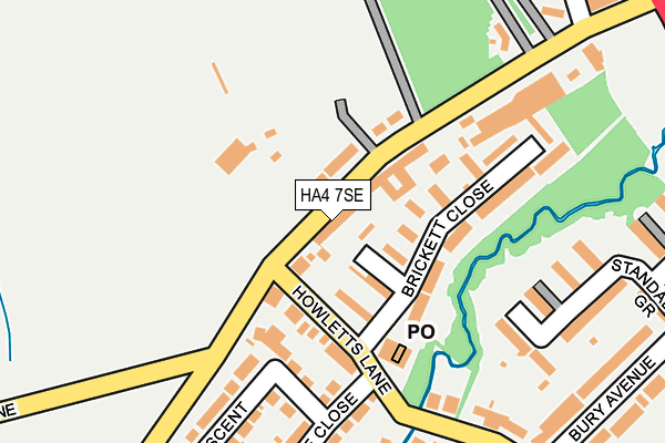 HA4 7SE maps, stats, and open data