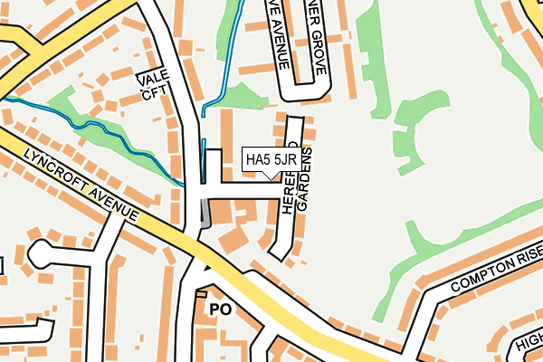 HA5 5JR maps, stats, and open data