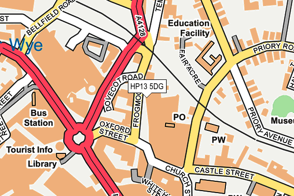 HP13 5DG maps, stats, and open data