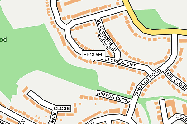HP13 5EL maps, stats, and open data