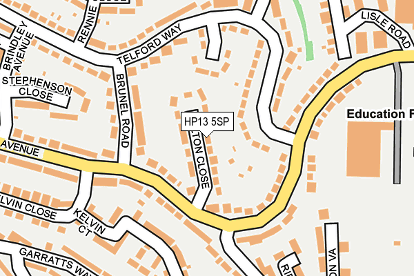 HP13 5SP maps, stats, and open data