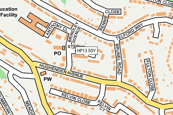 HP13 5SY maps, stats, and open data