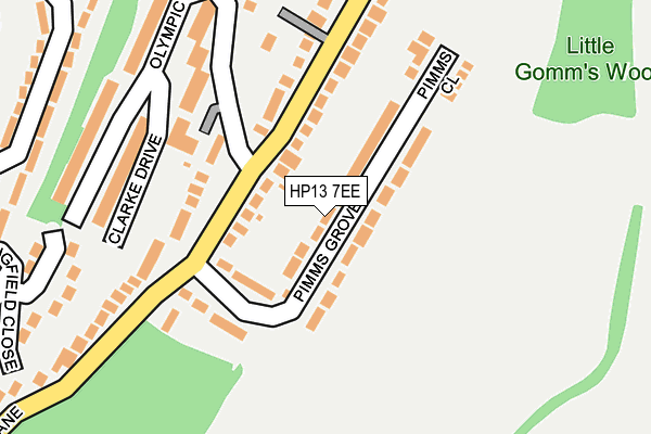 HP13 7EE maps, stats, and open data
