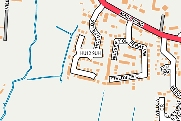 HU12 9UH maps, stats, and open data
