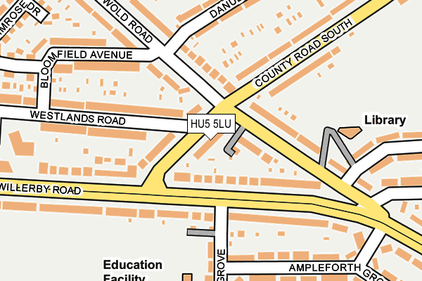 HU5 5LU maps, stats, and open data