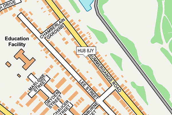 HU8 8JY maps, stats, and open data