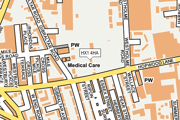 HX1 4HA maps, stats, and open data