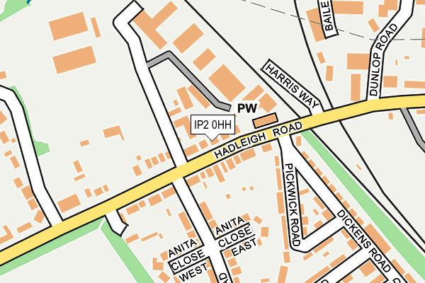 IP2 0HH maps, stats, and open data