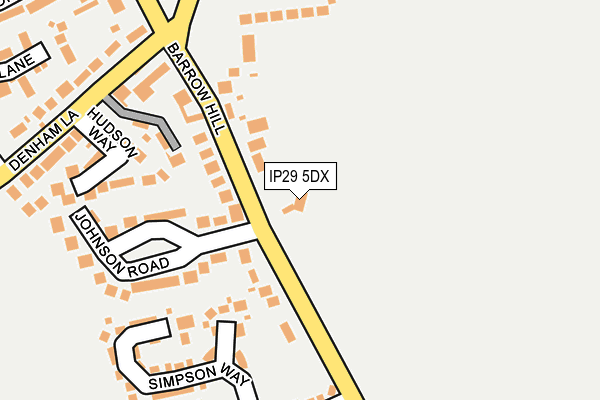 IP29 5DX maps, stats, and open data