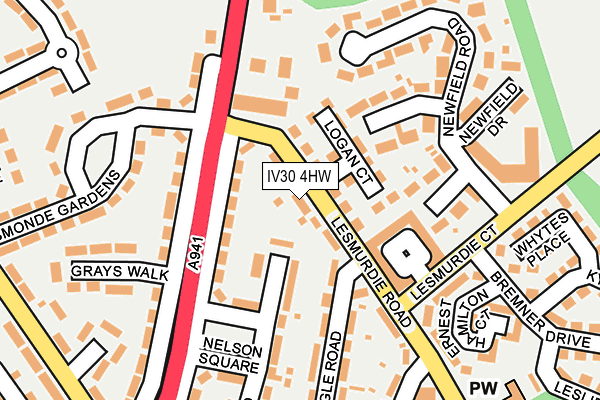 IV30 4HW maps, stats, and open data