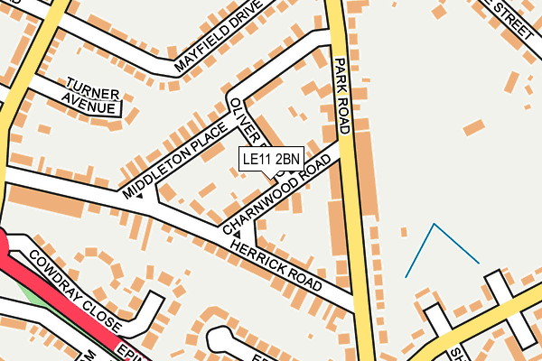 LE11 2BN maps, stats, and open data