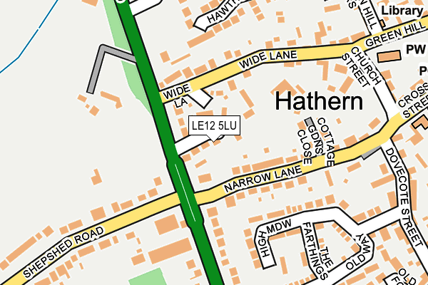 LE12 5LU maps, stats, and open data