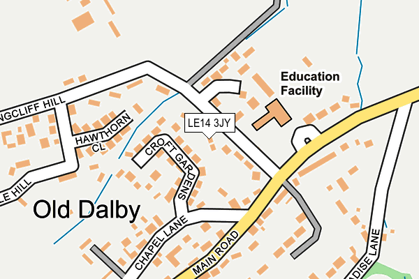 LE14 3JY maps, stats, and open data