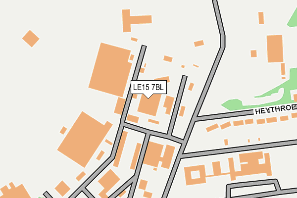 LE15 7BL maps, stats, and open data
