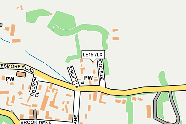 LE15 7LX maps, stats, and open data
