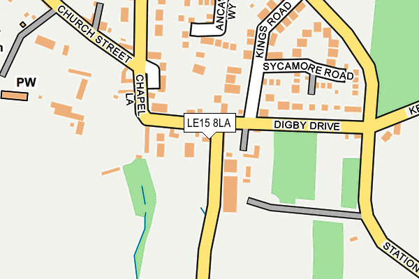 LE15 8LA maps, stats, and open data