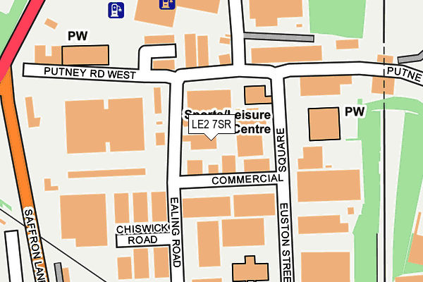 LE2 7SR maps, stats, and open data