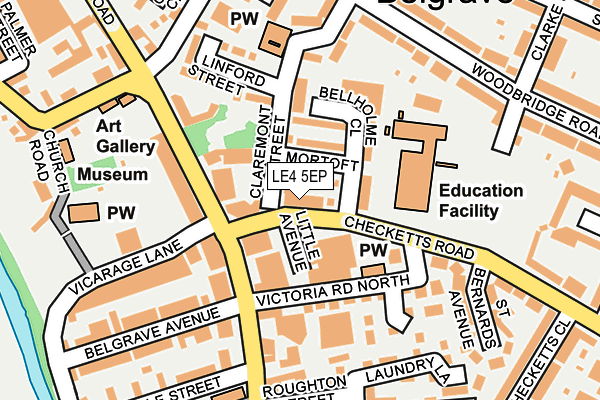 LE4 5EP maps, stats, and open data