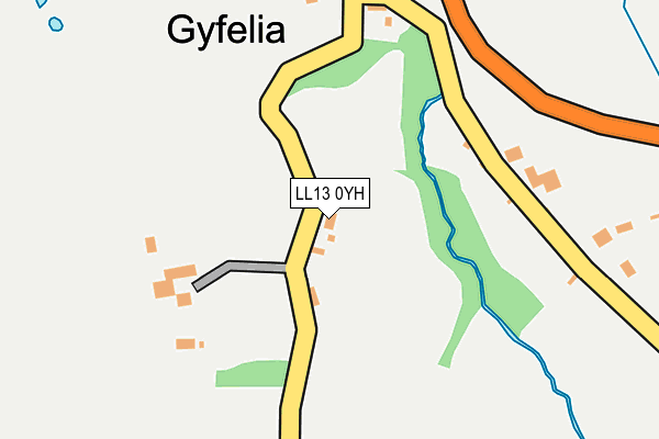 LL13 0YH maps, stats, and open data