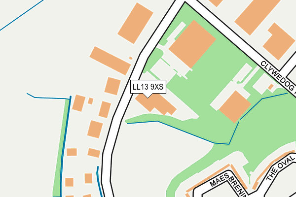 LL13 9XS maps, stats, and open data