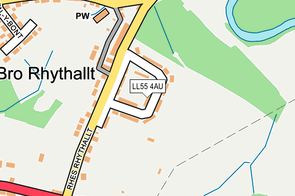 LL55 4AU maps, stats, and open data