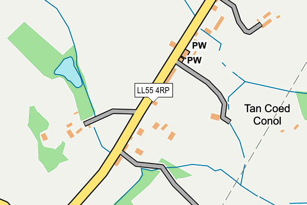 LL55 4RP maps, stats, and open data
