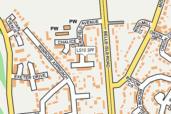 LS10 3PF maps, stats, and open data