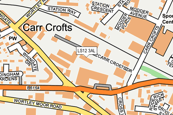 LS12 3AL maps, stats, and open data