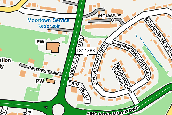 LS17 8BX maps, stats, and open data