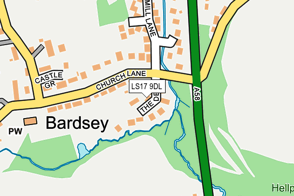 LS17 9DL maps, stats, and open data