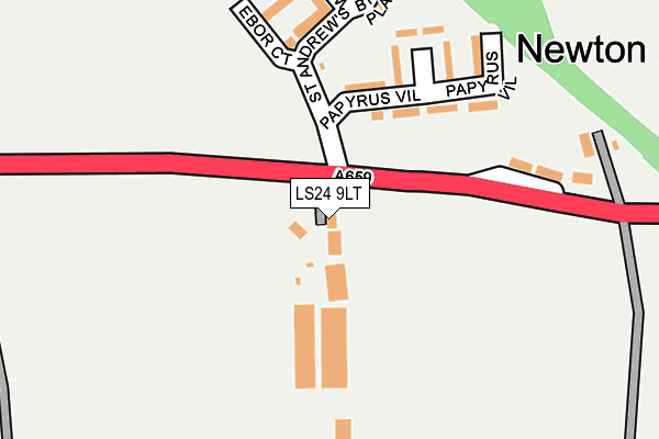 LS24 9LT maps, stats, and open data