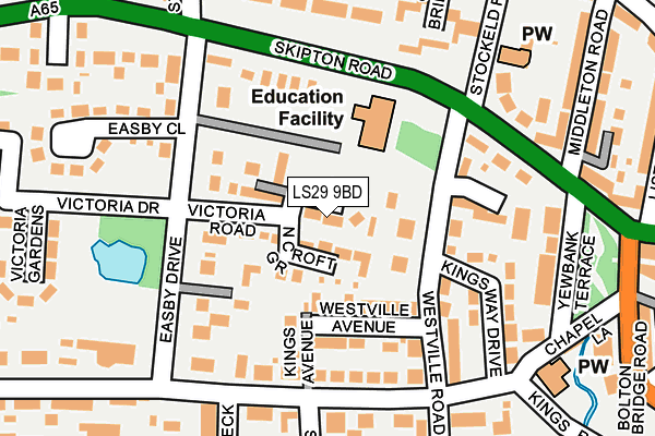 LS29 9BD maps, stats, and open data