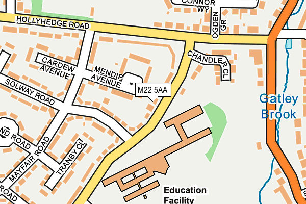 M22 5AA maps, stats, and open data