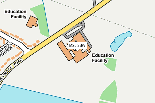 M25 2BW maps, stats, and open data