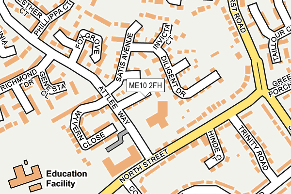 ME10 2FH maps, stats, and open data