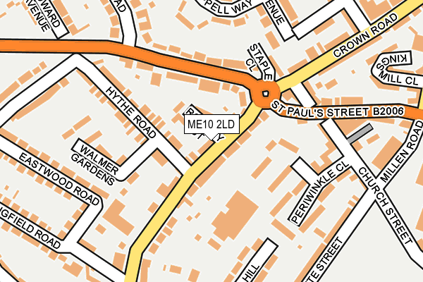 ME10 2LD maps, stats, and open data