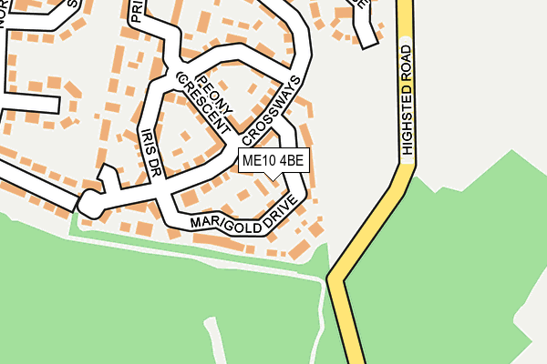 ME10 4BE maps, stats, and open data
