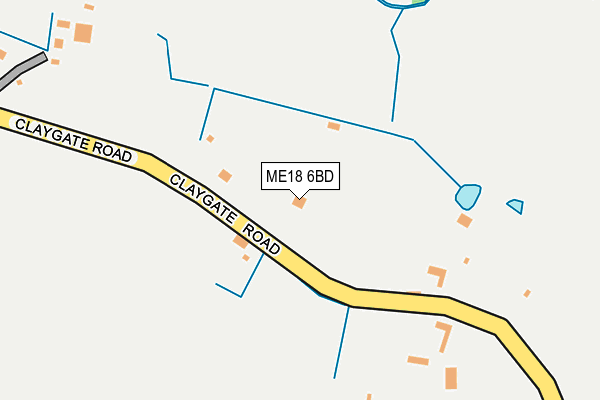 ME18 6BD maps, stats, and open data
