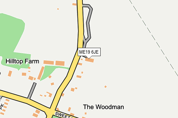ME19 6JE maps, stats, and open data