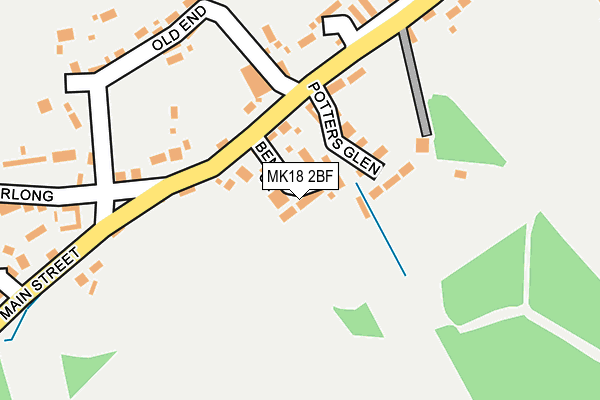MK18 2BF maps, stats, and open data
