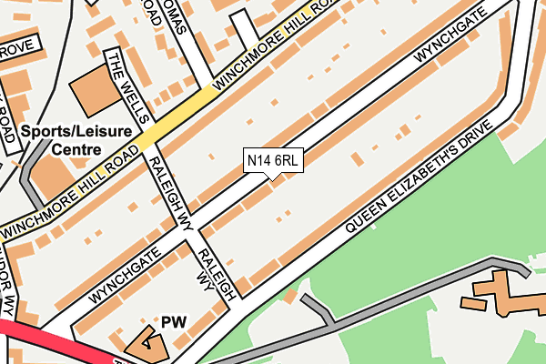 N14 6RL maps, stats, and open data