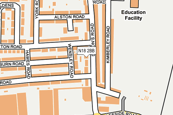 N18 2BB maps, stats, and open data