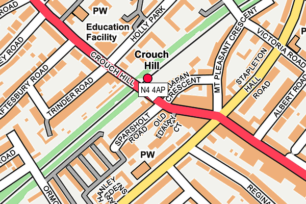 N4 4AP maps, stats, and open data