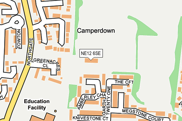 NE12 6SE maps, stats, and open data
