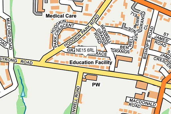NE15 6RL maps, stats, and open data