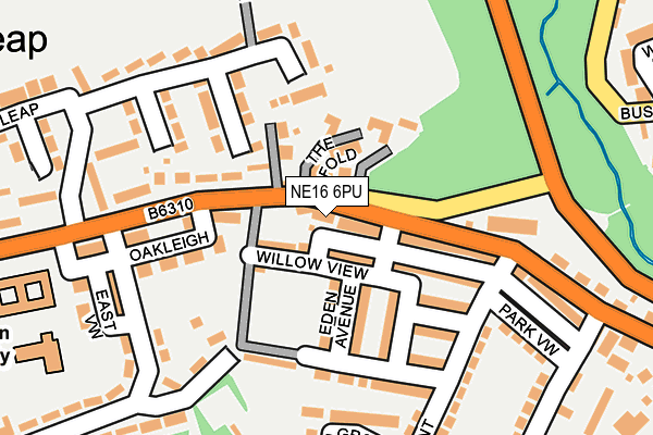 NE16 6PU maps, stats, and open data