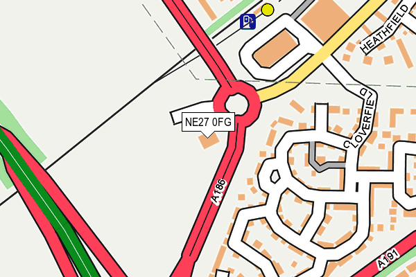NE27 0FG maps, stats, and open data