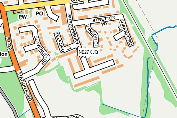 NE27 0JQ maps, stats, and open data