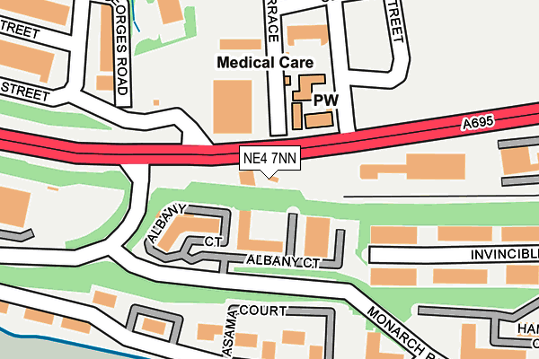 NE4 7NN maps, stats, and open data